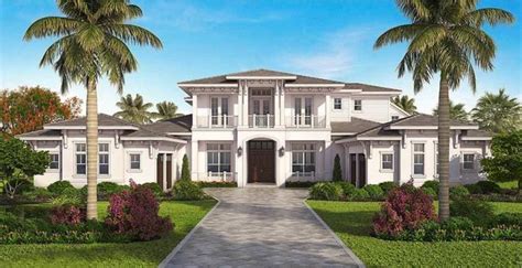4 Bedroom Tropical Style Two Story Home