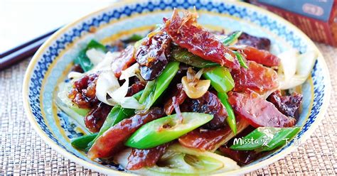 Misstas Kitchen 10分鐘食譜～xo醬臘味小炒 Stir Fry Chinese Sausage With Xo Sauce