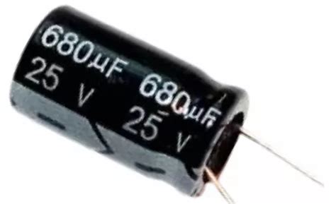 Capacitor Eletrolítico 680uf 25v A2 Robotics Arduino