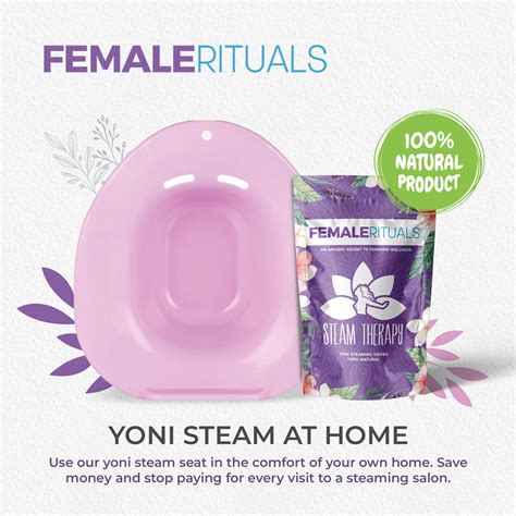 Yoni Steam Seat And Yoni Steaming Herbs Female Rituals Etsy