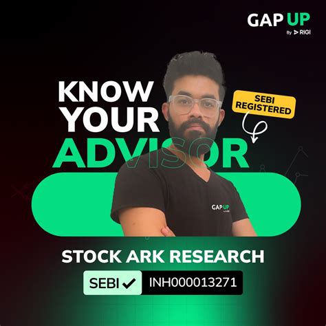 Gap Up On Linkedin Introducing Atul Turkar Sebi Registered Research