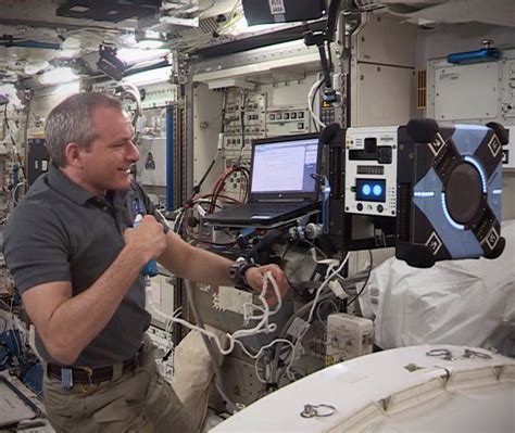 Nasa Astrobee Cube Robot Flies On Its Own For The First Time Aboard