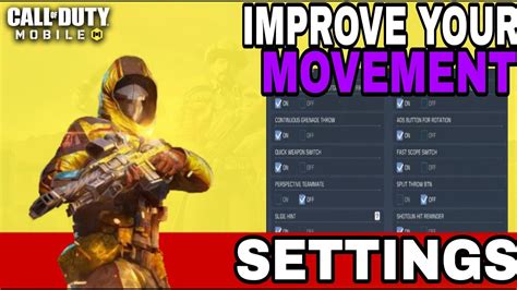 NEW SENSITIVITY SETTINGS FOR FAST MOVEMENTS REACTION IN BR COD M