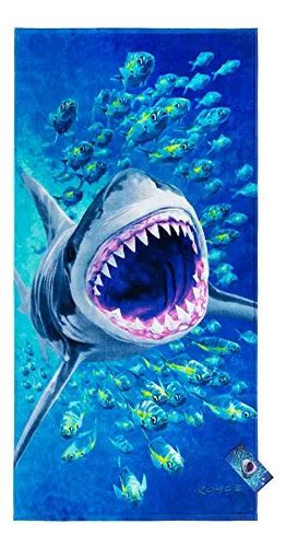 Toalla De Playa Extreme Shark X Pulgadas Otton D MercadoLibre