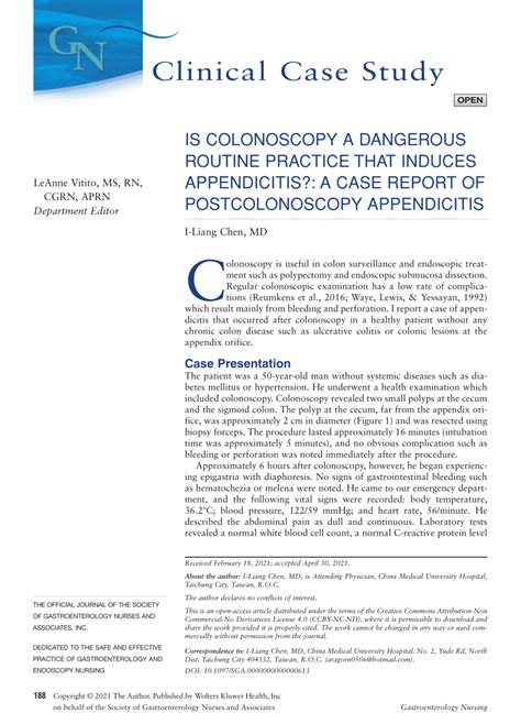 Pdf Is Colonoscopy A Dangerous Routine Practice That Induces