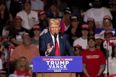 Four Takeaways From Trumps Rally In Reno The Nevada Independent