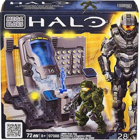 Mega Bloks Halo Unsc Cryo Bay Set 97088 Toywiz
