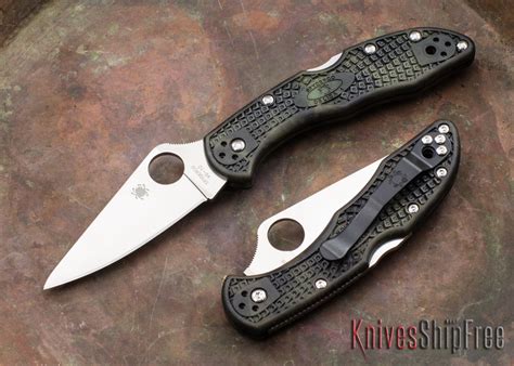 Spyderco Delica 4 Zome Green Frn Vg 10 C11zfpgr