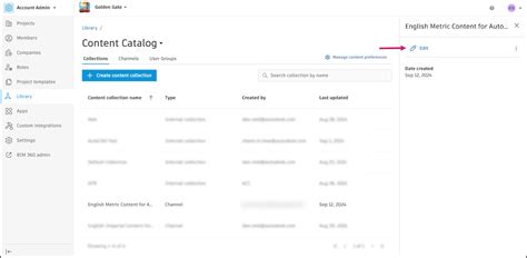 Manage Channels