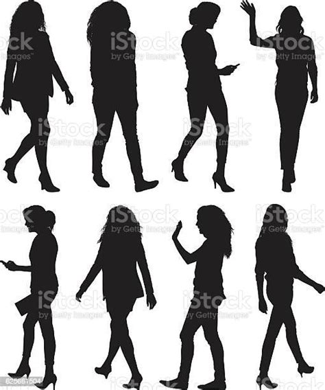 ผู้หญิงในการกระทําต่างๆ ภาพประกอบสต็อก ดาวน์โหลดรูปภาพตอนนี้