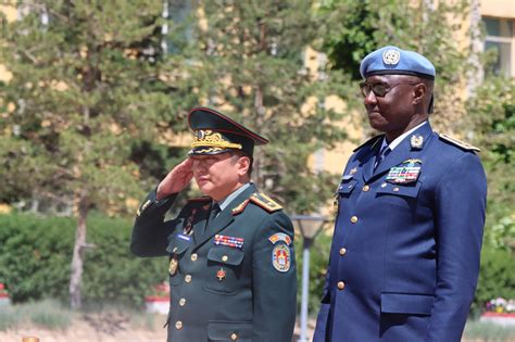 НҮБ ын Ерөнхий нарийн бичгийн даргын Цэргийн зөвлөх Монгол Улсад албан ёсны айлчлал хийж байна