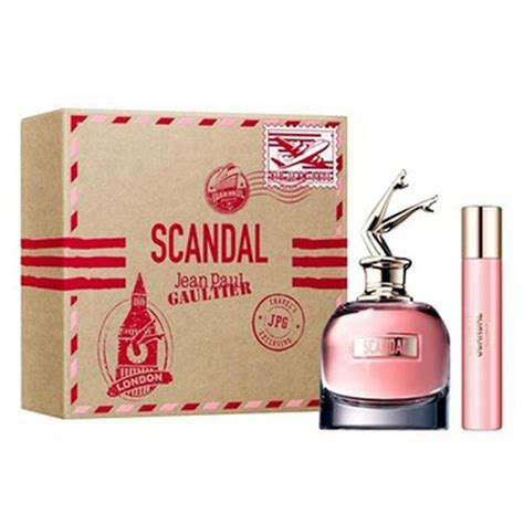 Set Nước Hoa Nữ Jean Paul Gaultier Scandal EDP 80ml Ống xịt 20ml