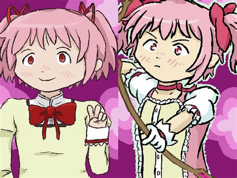 Madoka Kaname Monster Cards By Uberwoot Battack On Deviantart