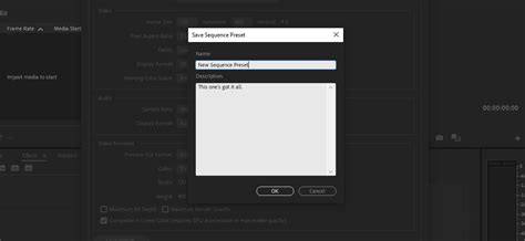 An Introduction To Sequence Settings In Adobe Premiere Pro