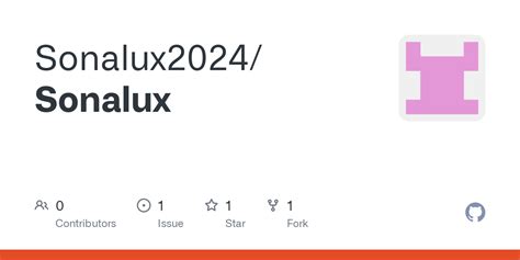 Github Sonalux2024sonalux