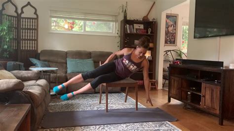 30 Min All Level Chair Pilates Workout Youtube