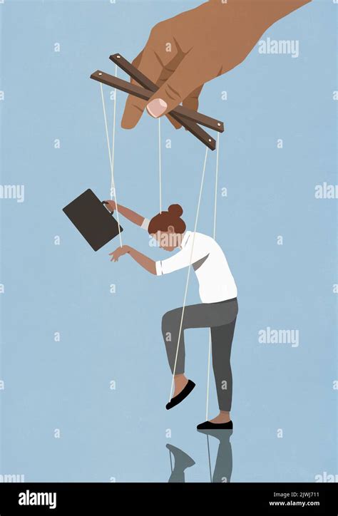 Hand On Puppet Strings Hi Res Stock Photography And Images Alamy