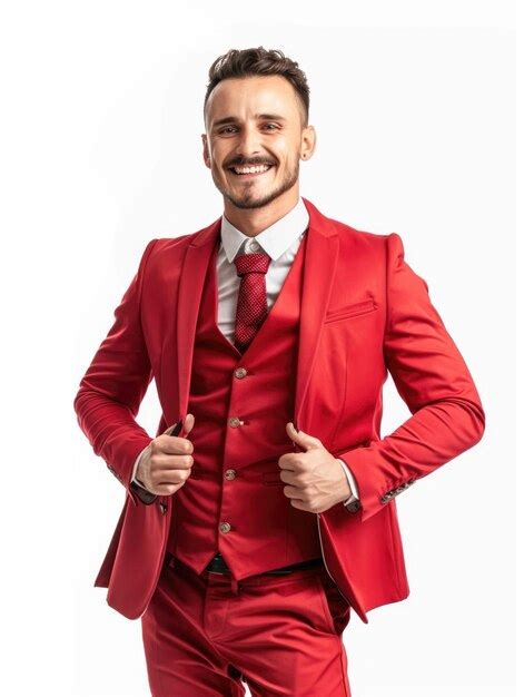 Success Business Manager In White Background Premium Ai Generated Image