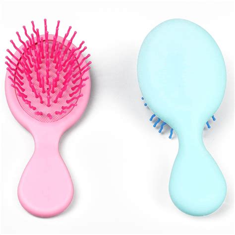Mini Plastic Tangling Hairbrush With Curve Pin Massage The Sclap Comb