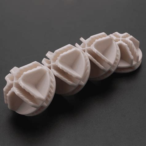 60 Pcs Grid Cube Connector Abs Connectors For Wire Square Storage Shelving White