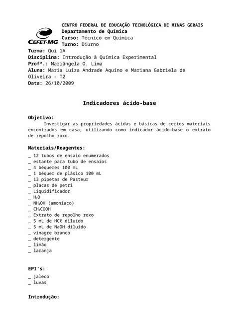 Doc Indicadores ácido Base Dokumen Tips
