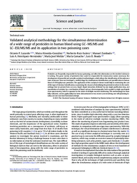 Pdf Validated Analytical Methodology For The Simultaneous Determination Of A Wide Range Of