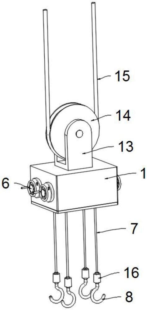 一种塔吊的吊钩结构的制作方法
