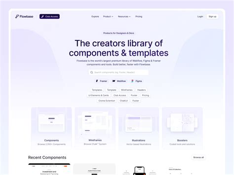 Component Library Website Uiux Design By Raheel Khan ⭐️ On Dribbble