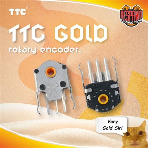 Ttc Gold Mouse Rotary Encoder Respawn Gaming Tech