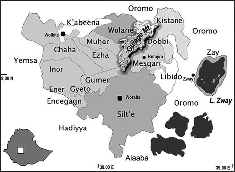 The Gurage Area Meyer 2014 226 Download Scientific Diagram