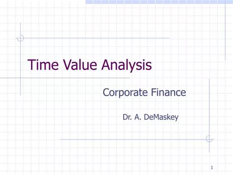 Ppt Time Value Analysis Powerpoint Presentation Free Download Id6741380