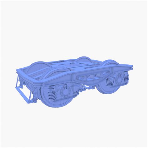 Train Car Bogie V1 3d Model By Dragosburian