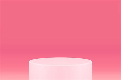 핑크 3d 받침대 실린더 기초 수상 경기장 이벤트 축하 제품 발표 벡터 0명에 대한 스톡 벡터 아트 및 기타 이미지 0명 1위 3차원 형태 Istock