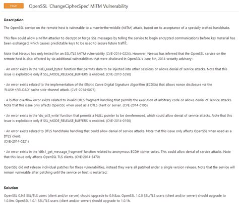 OpenSSL Vulnerability On VCS Cisco Community