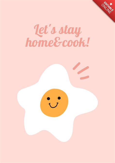 Retro Egg Food Poster Design Template Free Design Template