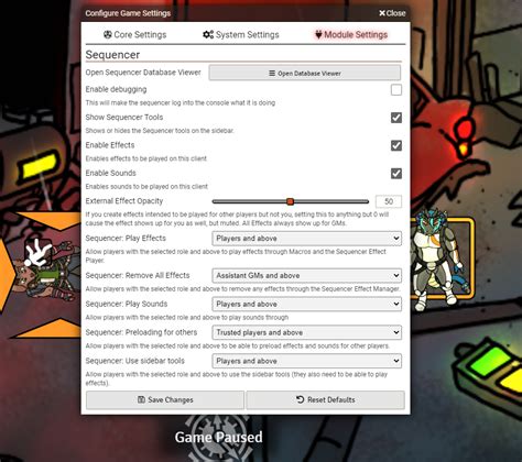 Macro Sounds Broken · Issue 57 · Fantasycalendarfoundryvtt Sequencer