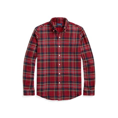 經典版型格紋雙面襯衫 Ralph Lauren® 台灣官方網站