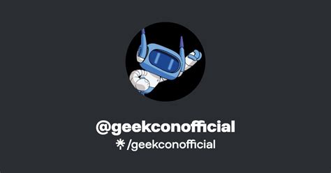 Geekconofficial Instagram Facebook Tiktok Linktree