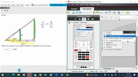 im2 similar figures problem using nsolve youtube