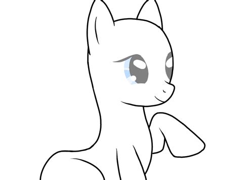 Free Mlp Base Sitting Clear Bg By Willowsbases On Deviantart