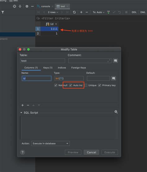 Sql 字段添加自增报错auto Increment Column Id Should Not Bespecified In Csdn博客