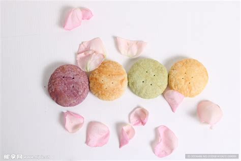 云南鲜花饼 滇式糕点 鲜花馅摄影图传统美食餐饮美食摄影图库昵图网