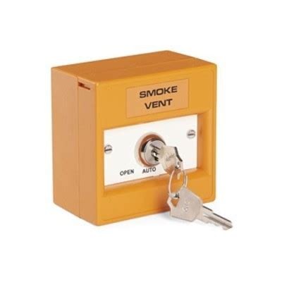 Teal Products BG1 FOS O WSC Firemans Override Switch Orange For WSC