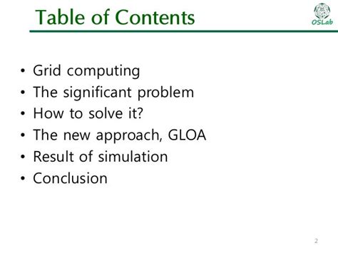 Gloaa New Job Scheduling Algorithm For Grid Computing