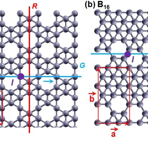 Lattice Structure Of Borophene B10documentclass 12pt Minimal