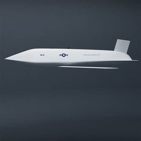 3d Model Jassm Agm 158 Missile Vr Ar Low Poly Max Obj 3ds Fbx Mtl