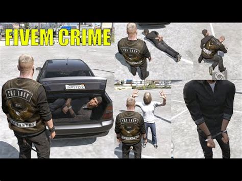 CRIME SCRIPT FOR FIVEM ROLEPLAY SERVER ESX FRAMEWORK