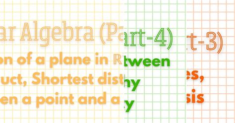List Linear Algebra Foundation Curated By Amit Subhash Chejara Medium