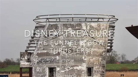 New Video Shows Disney Treasure Funnel And Bow Thrusters Arrive At