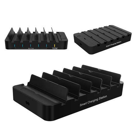 Product USB 6 Port USB Charging Dock 2 4A Fast Charging 5V 12V Nosh Gadgets